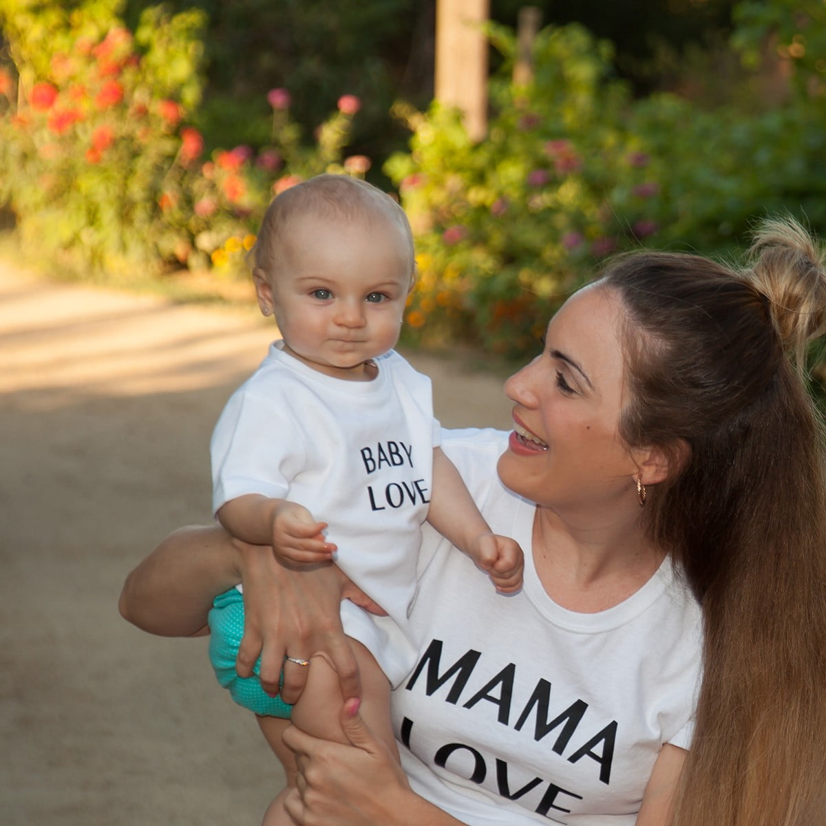 PACK MAMA LOVE Y BABY LOVE (CAMISETAS) - La Sonrisa de Sienna